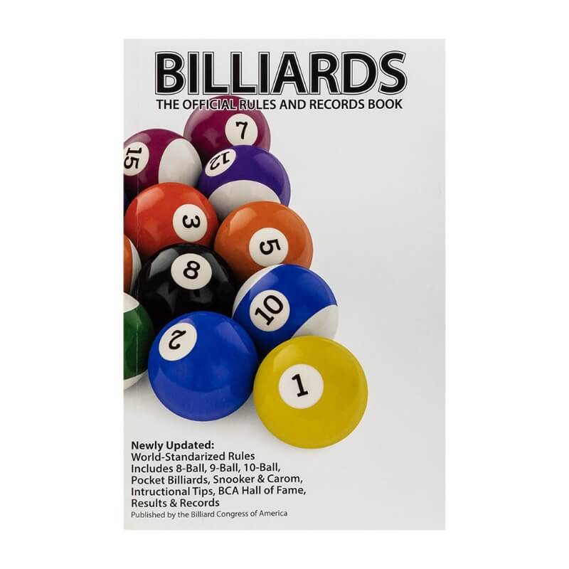 BCA BILLIARDS OFFICIAL RULES Canada Billard BCA BILLIARDS OFFICIAL RULES Canada Billard