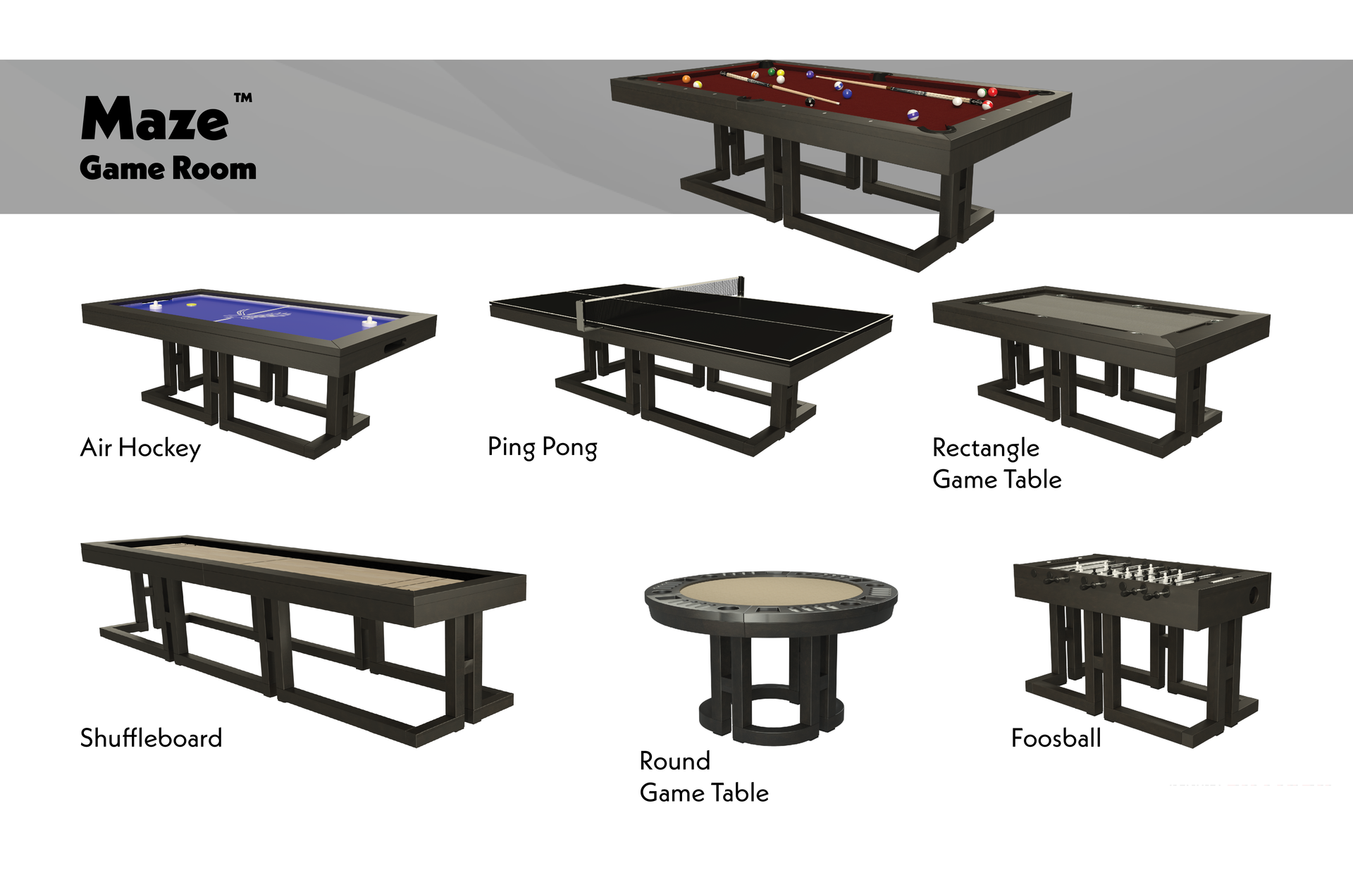 MAZE GAME ROOM – Canada Billard