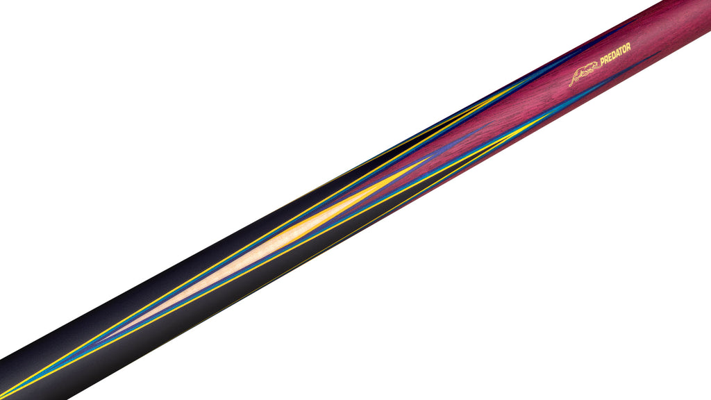 PREDATOR 8-POINT SNEAKY PETE POOL CUE - PURPLE HEART/CURLY - ELEPHANT ...