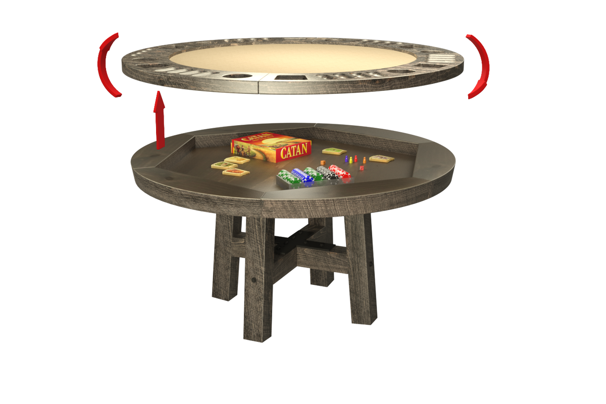 BARN ROUND GAME TABLE – Canada Billard