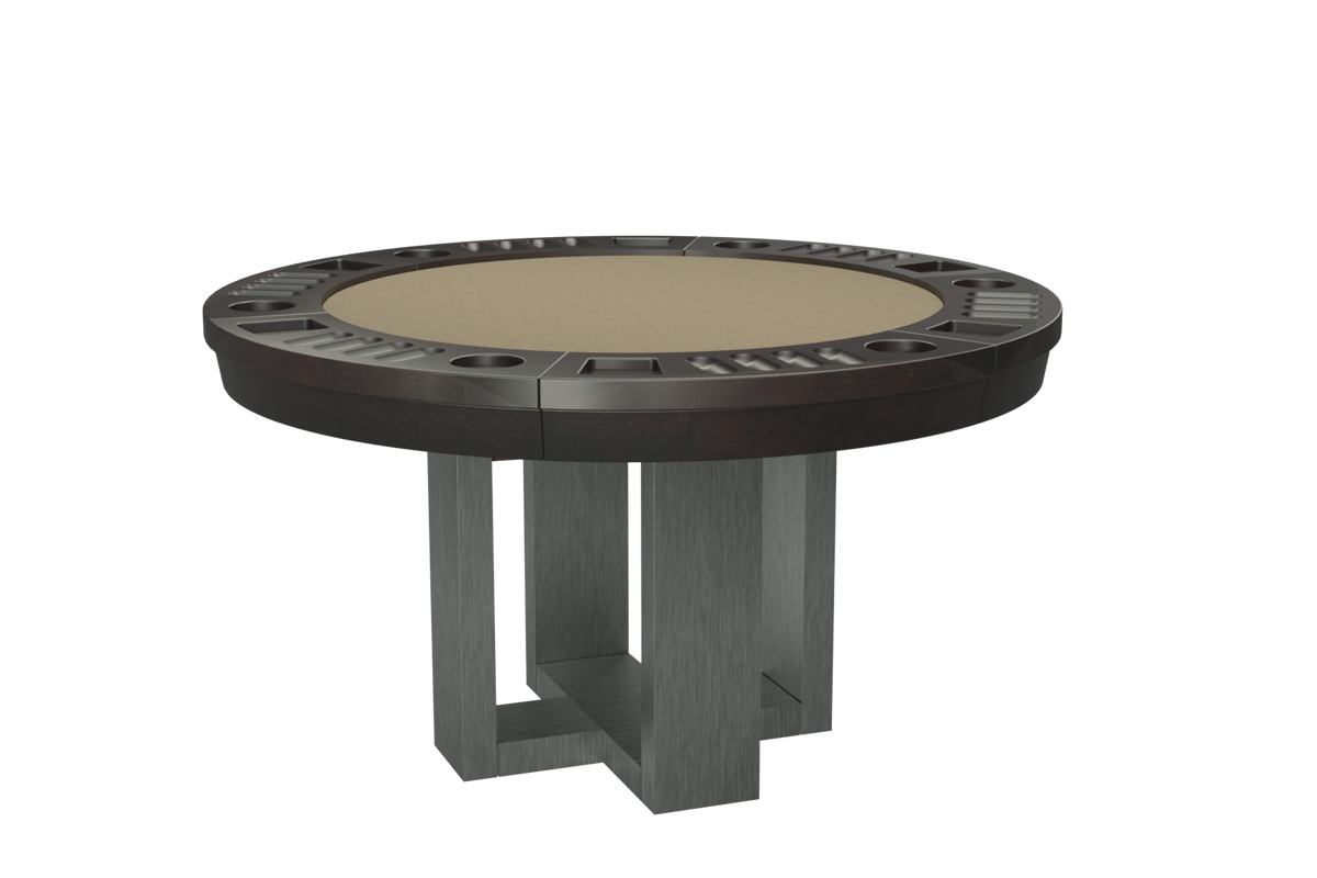 BRIDGE STAINLESS ROUND GAME TABLE – Canada Billard