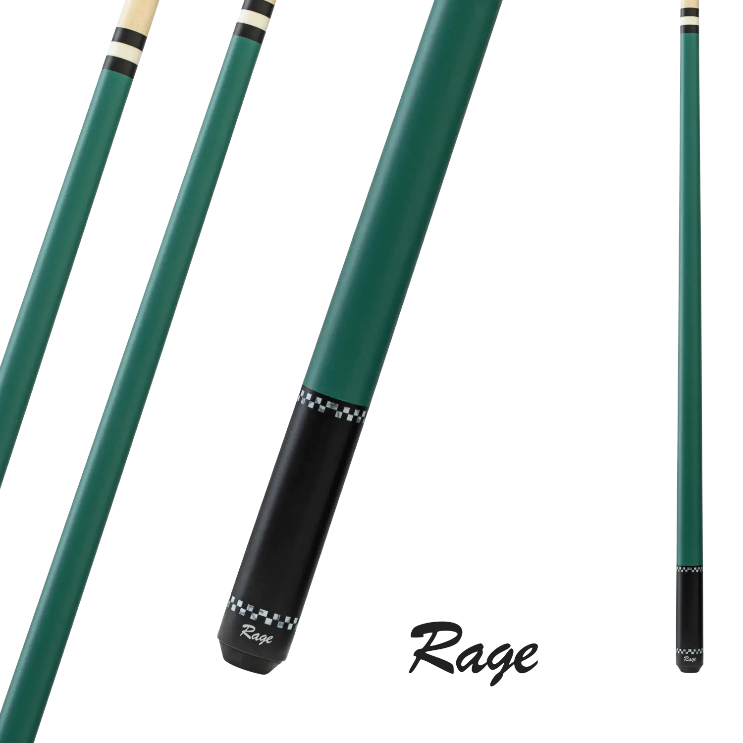 BRUNSWICK BILLIARD RAGE RG04 CUE GREEN 13MM 19OZ – Canada Billard