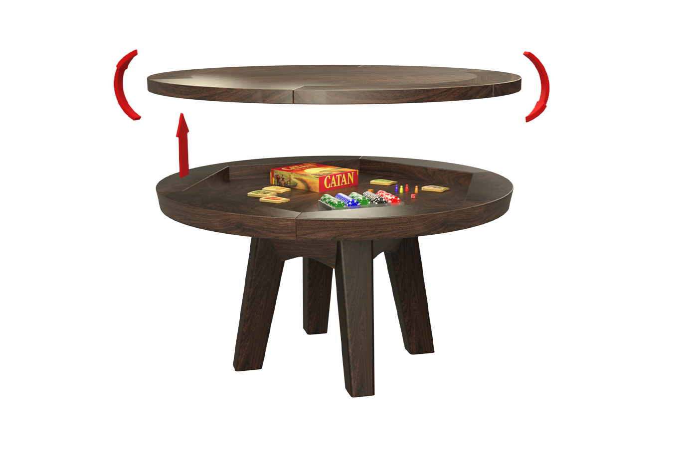 LUXX ROUND GAME TABLE – Canada Billard