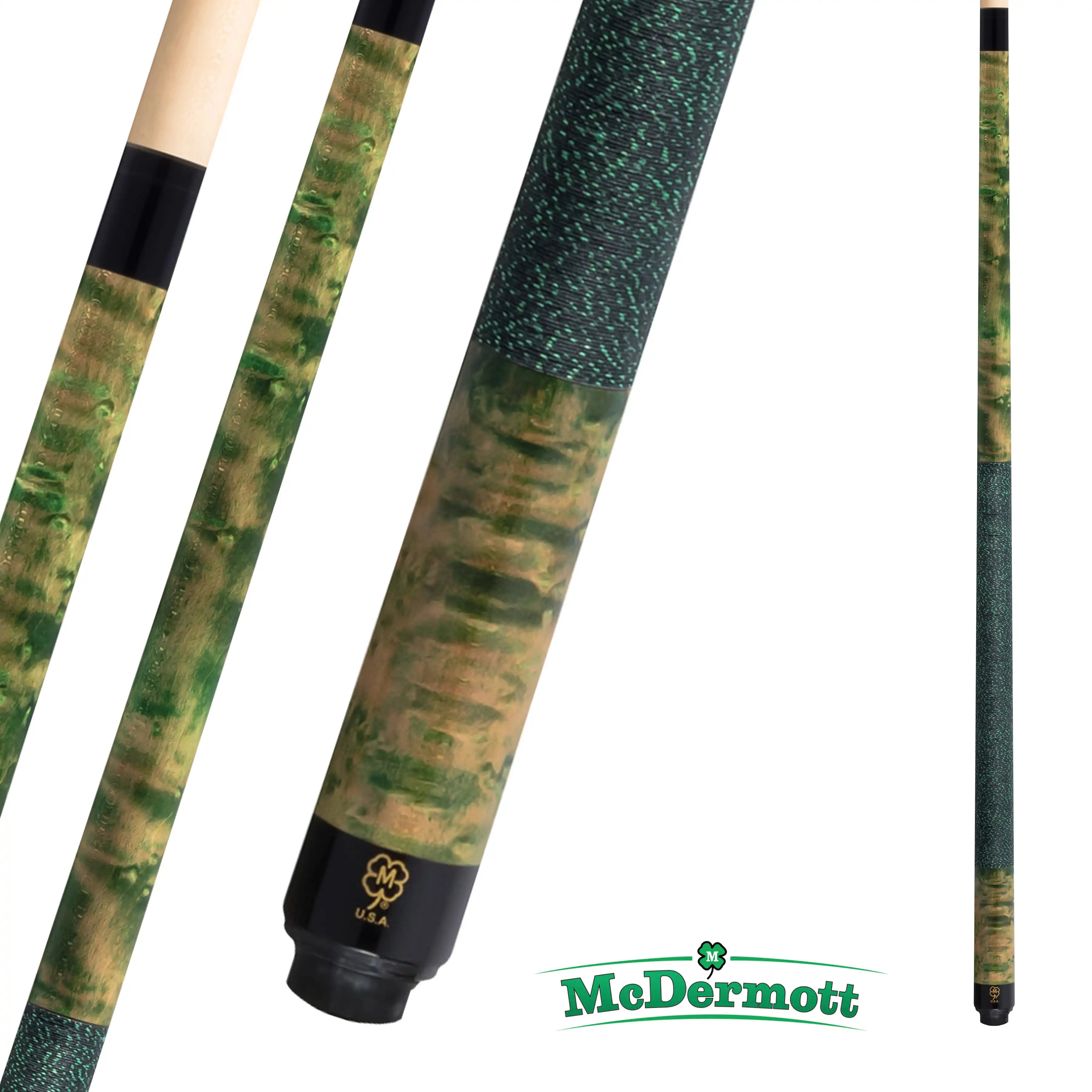 MCDERMOTT POOL CUE GS-SERIES GS12 GREEN 12.5MM 19OZ – Canada Billard