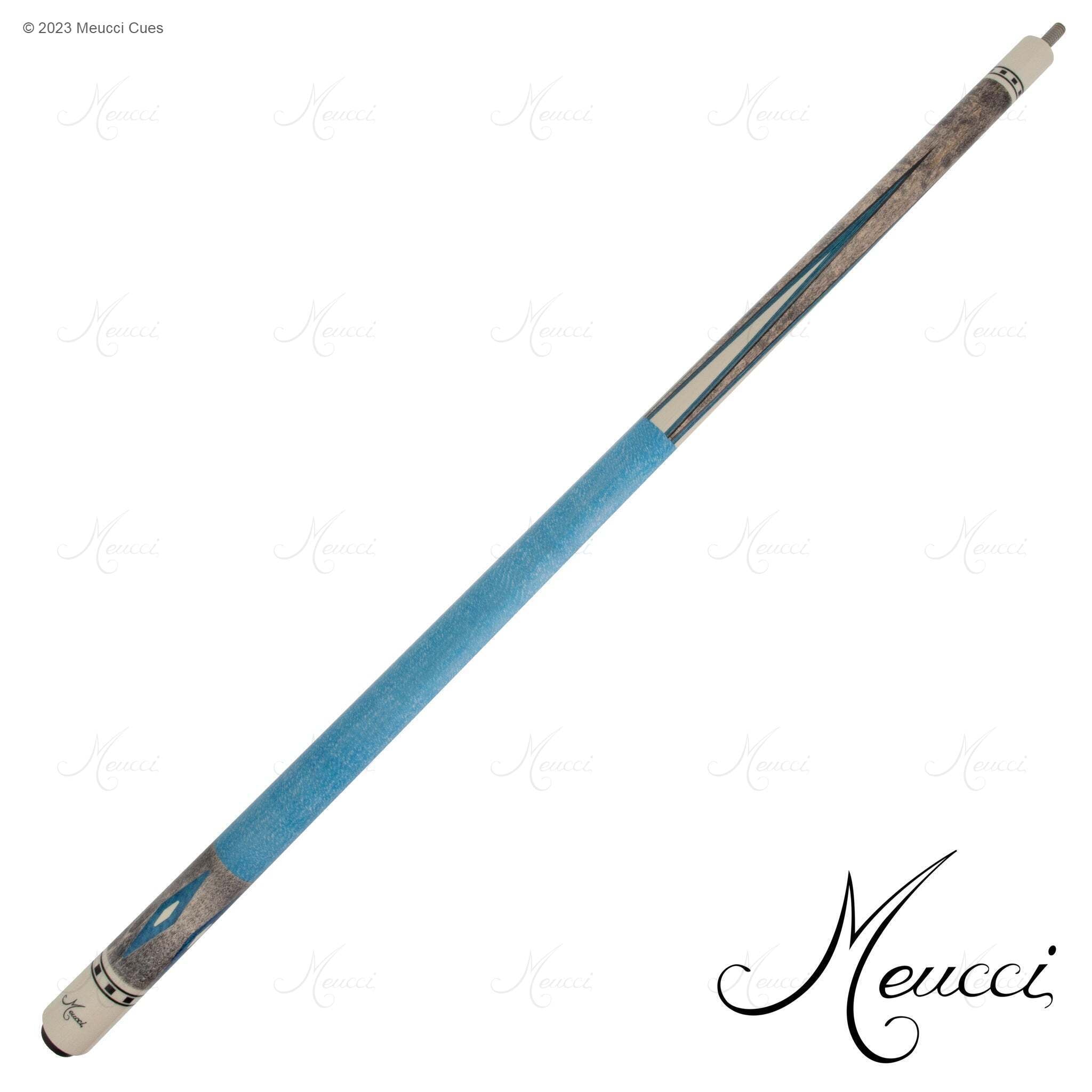 MEUCCI POOL CUE ECONOMY CURE 7 BLUE 19OZ 12.5MM – Canada Billard