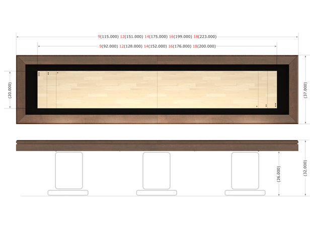 SHUFFLEBOARD TABLES – Canada Billard
