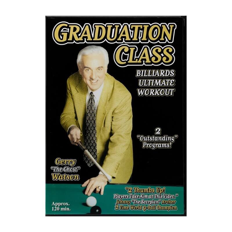 GRADUATION CLASS, 101 BIG POOL SHOTS DVD - GERRY WATSON – Canada Billard