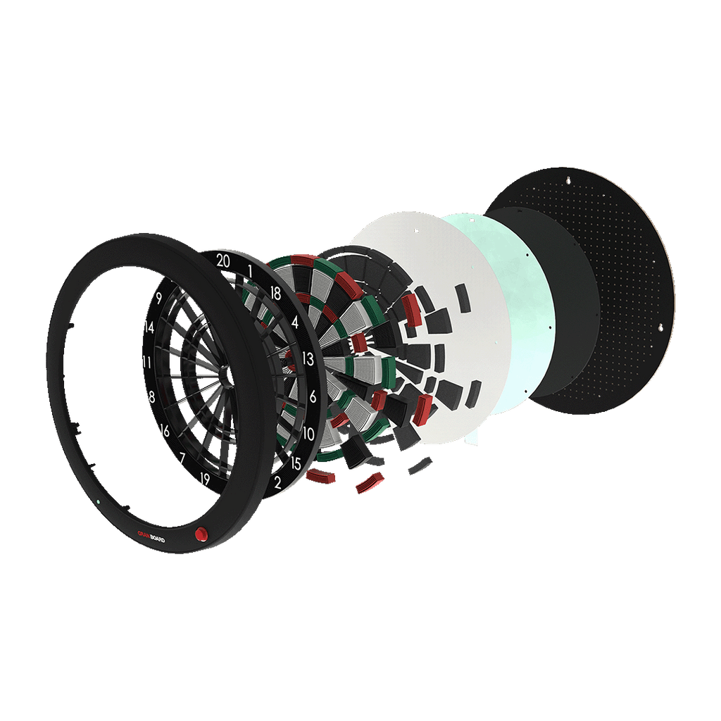 GRANBOARD DASH BLUETOOTH GREEN ELECTRONIC DART BOARD – Canada Billard