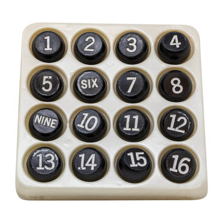 PLASTIC TALLY BALL SET BLACK/WHITE – Canada Billard