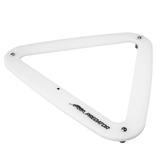 PLASTIC TRIANGLE WHITE PREDATOR 2 1/4" – Canada Billard