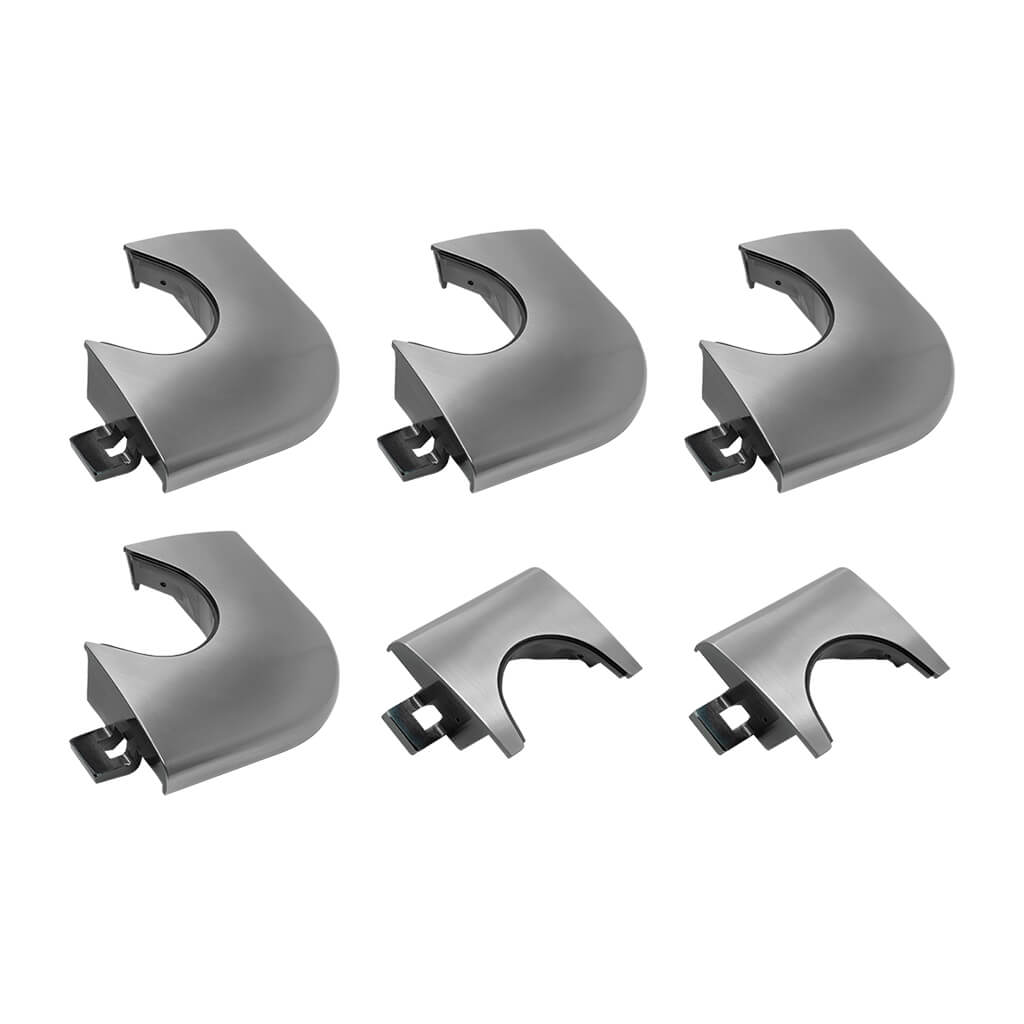 SET/4 ZINC CORNER CASTING AND SET/2 ZINC SIDE CASTING - CHROME – Canada ...