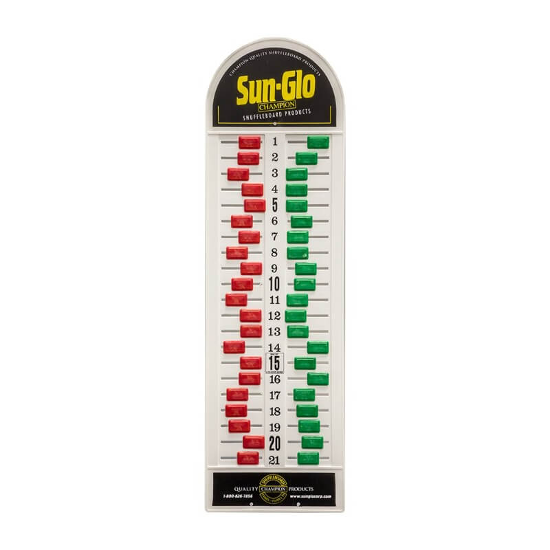 SHUFFLEBOARD PLASTIC SCOREBOARD – Canada Billard