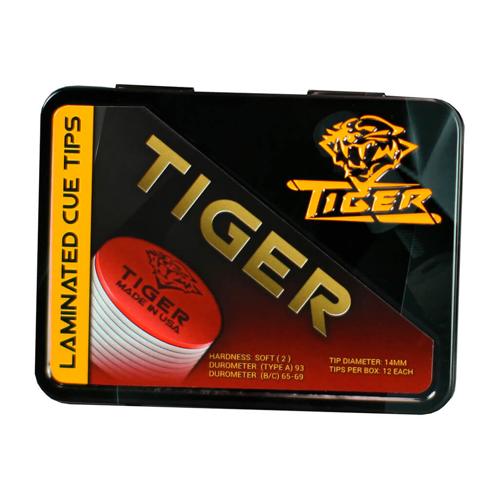 TIGER LAMINATED CUE TIP - SOFT – Canada Billard