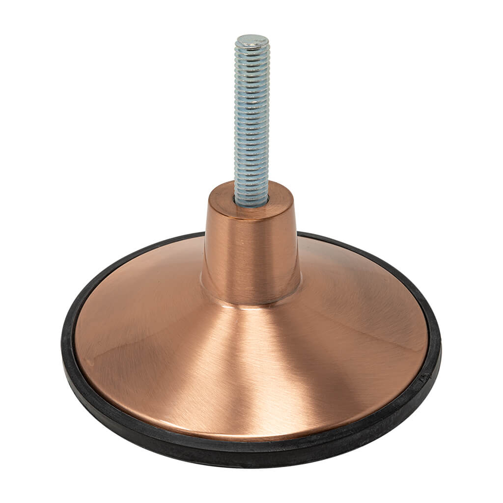 ZINC LEG LEVELLER ANTIQUE COPPER FOR BLACK CROWN I – Canada Billard